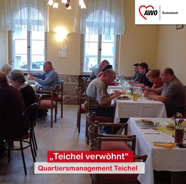 "Teichel verwöhnt" - AWO Rudolstadt